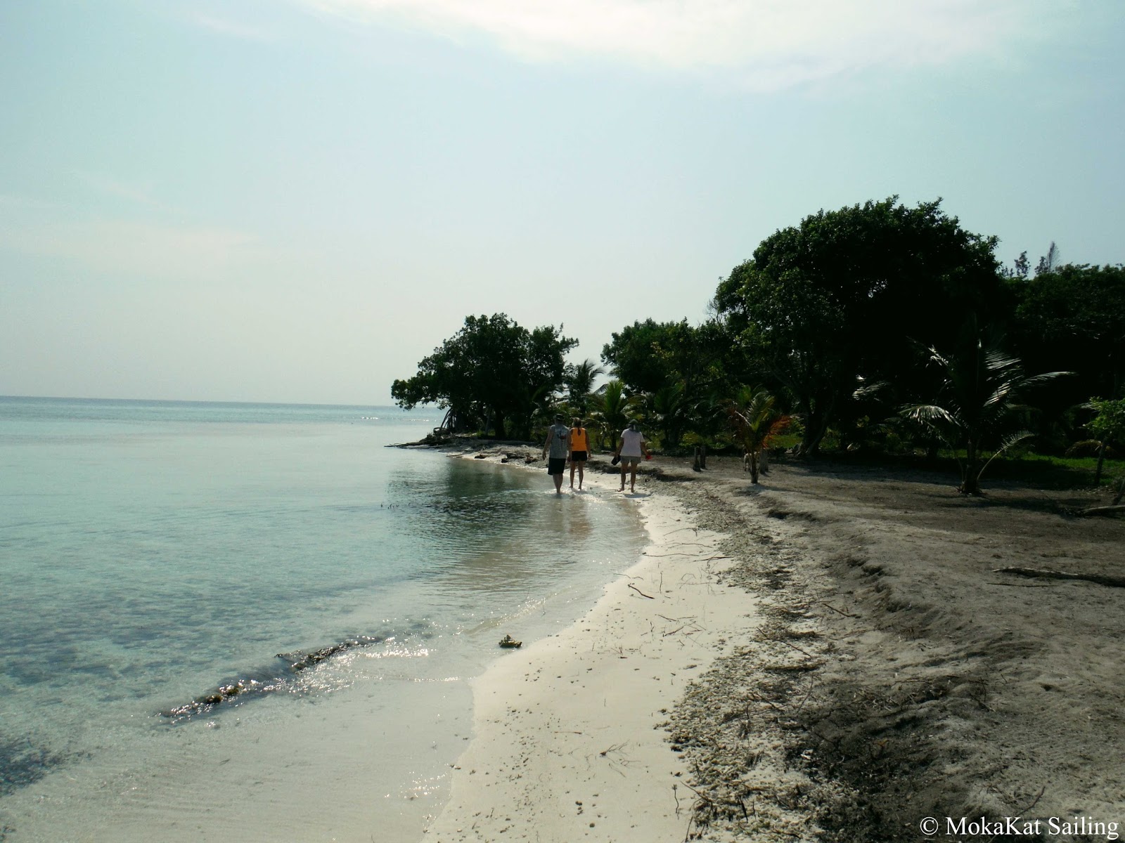 MokaKat Sailing: Mike and Kathi's Visit - Moho Cay, Emergency Surgery ...