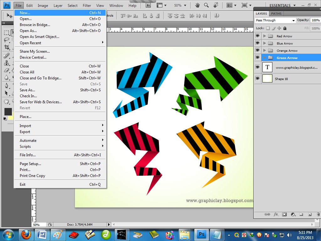 new style arrows pictures graphic design logo and free psd file ...