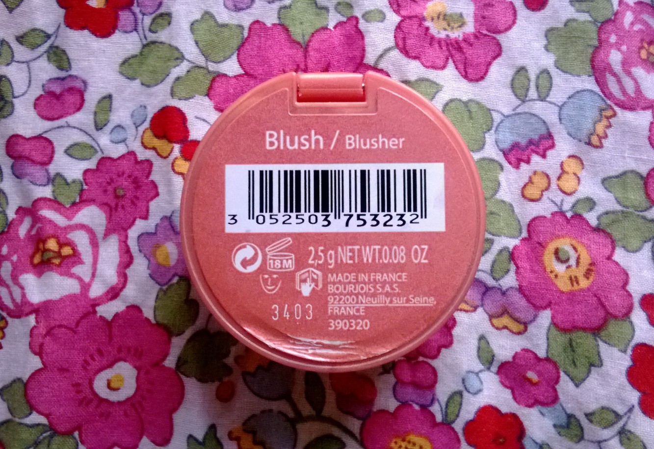 Bourjois Paris Little Round Pot Blush 32 Ambre D'Or Review and Swatches