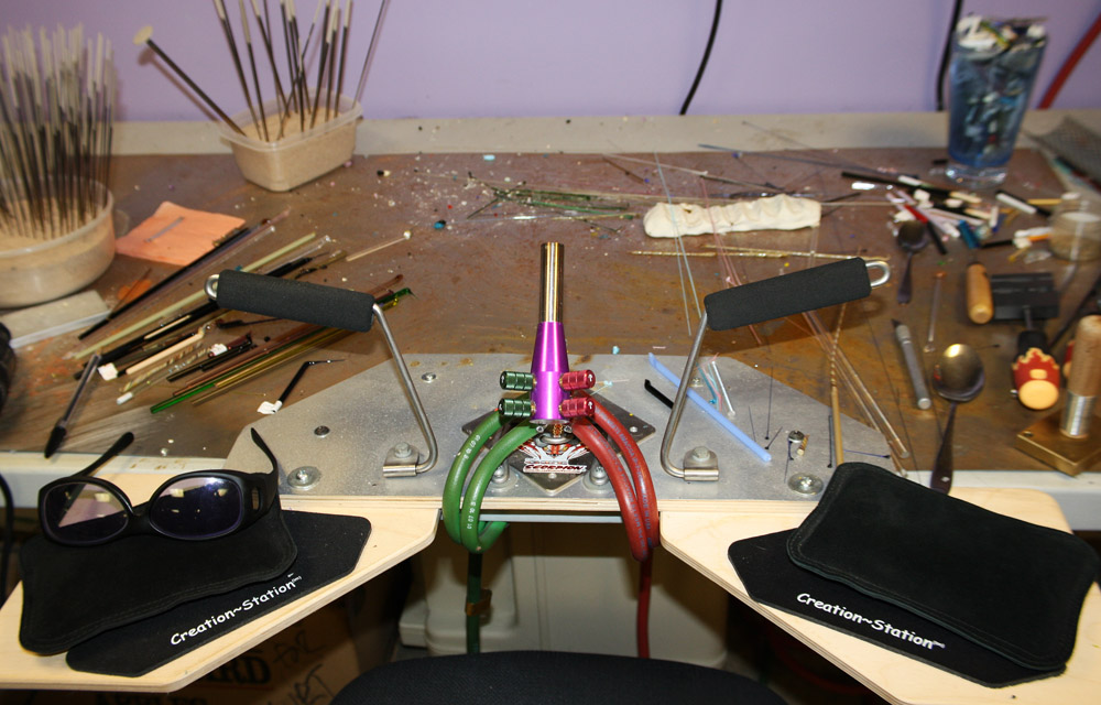 Lampwork Beads by Heather Behrendt: Updated Studio Tour