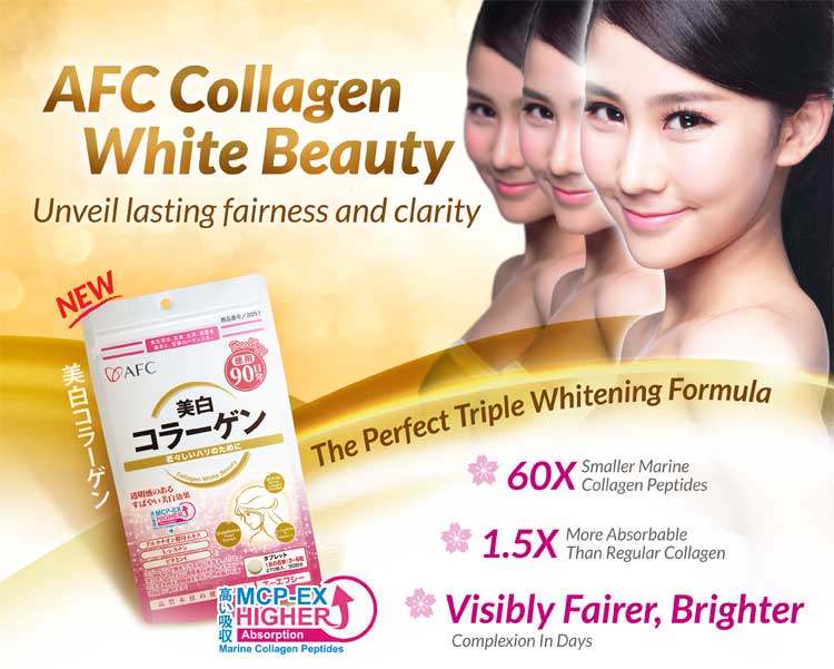 Beauty in Japan: AFC Collagen White Beauty 60 tablets