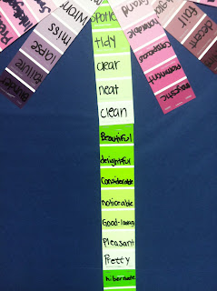 The Bulletin Board: Colorful Synonyms