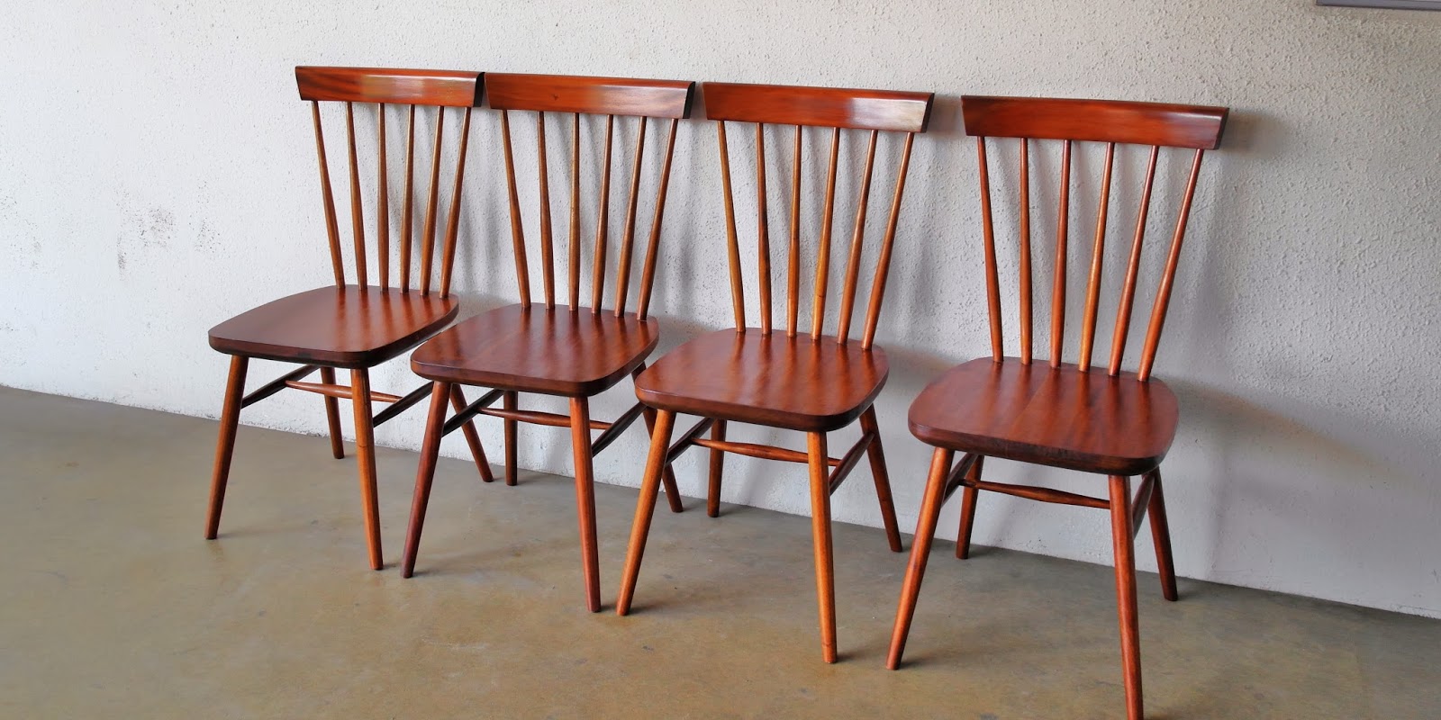 SECOND CHARM FURNITURE : SERIES OF SPINDLE BACK CHAIRS AND BENCHES ...