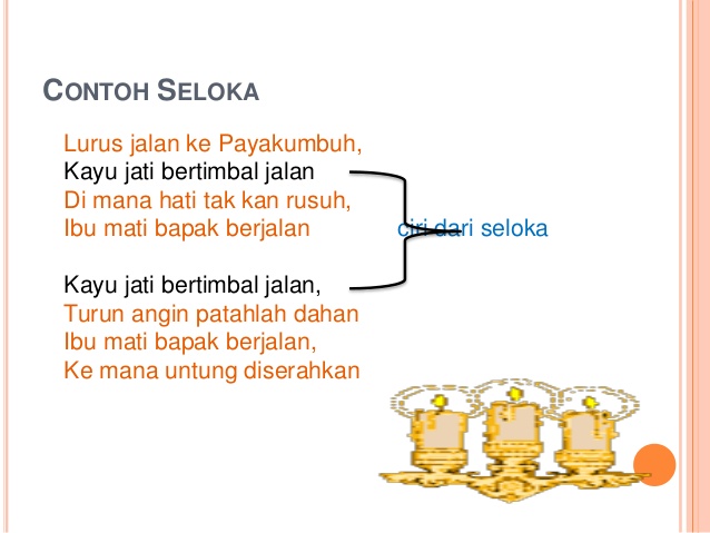 Pengertian, Ciri dan Contoh Seloka