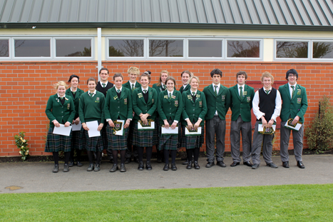 Verdon College News: Blues and Colours Recipients