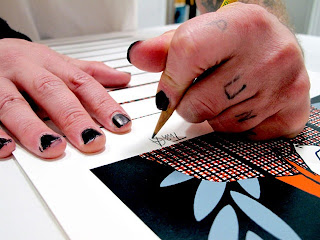 INSIDE THE ROCK POSTER FRAME BLOG: Tim Armstrong Little Rude Girl Print ...