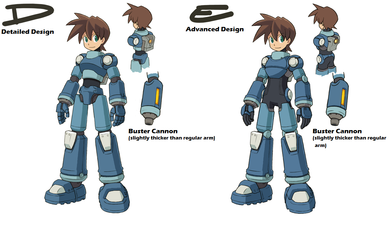 Rockman Corner: Vote On Mega Man's Design... Again