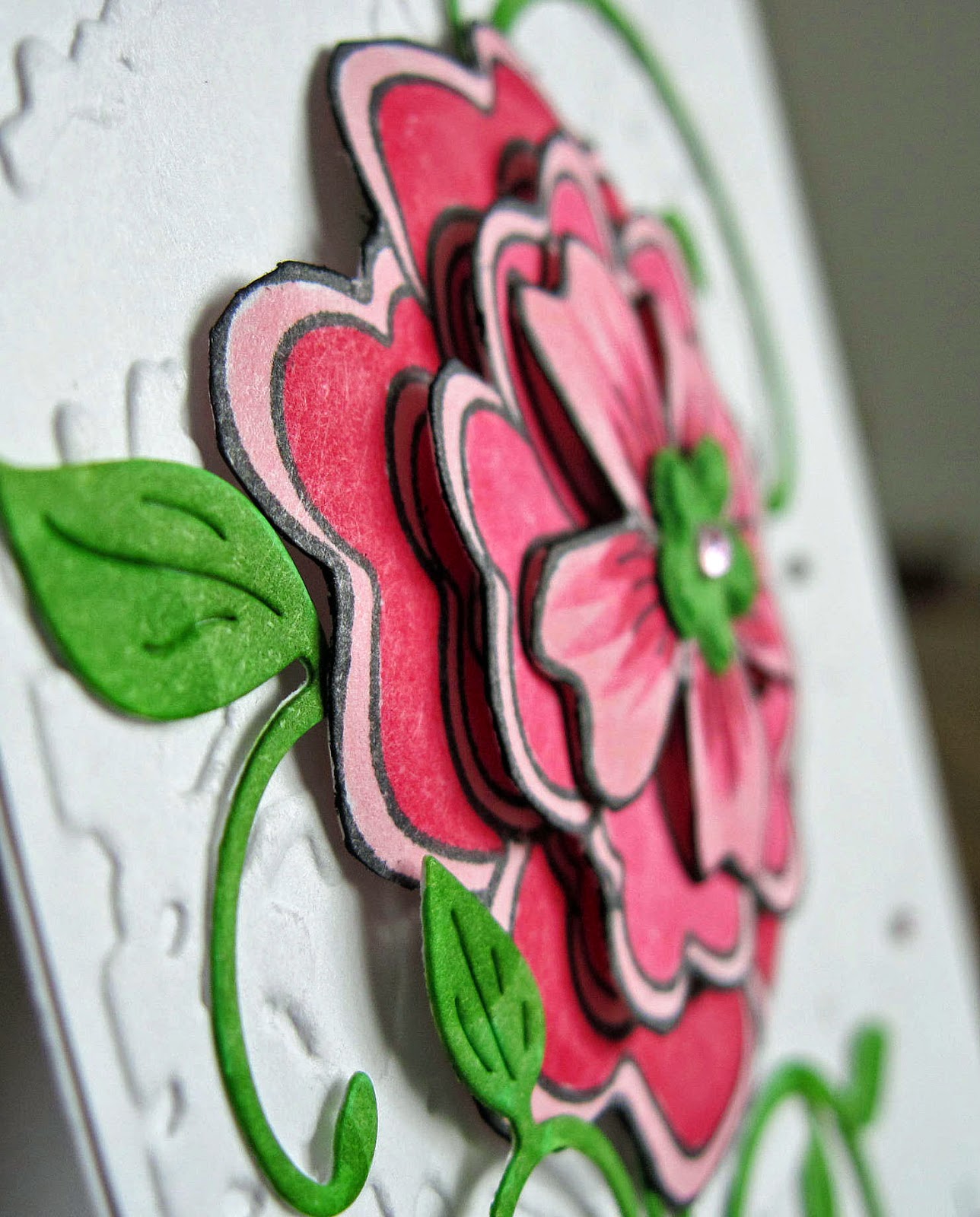 Our Little Inspirations: Paper Tole Flower