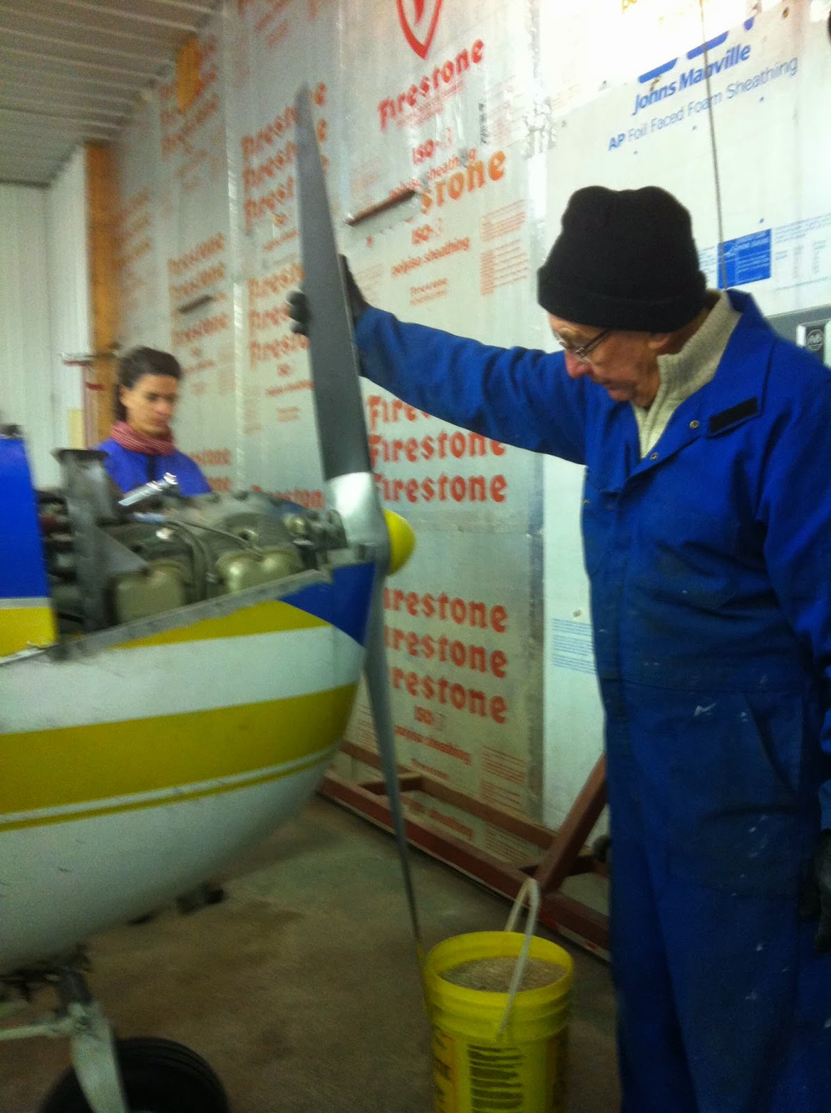 RAA Club Plane with 99s Cessna 150 C-FLUG at Lyncrest Airport, Winnipeg ...
