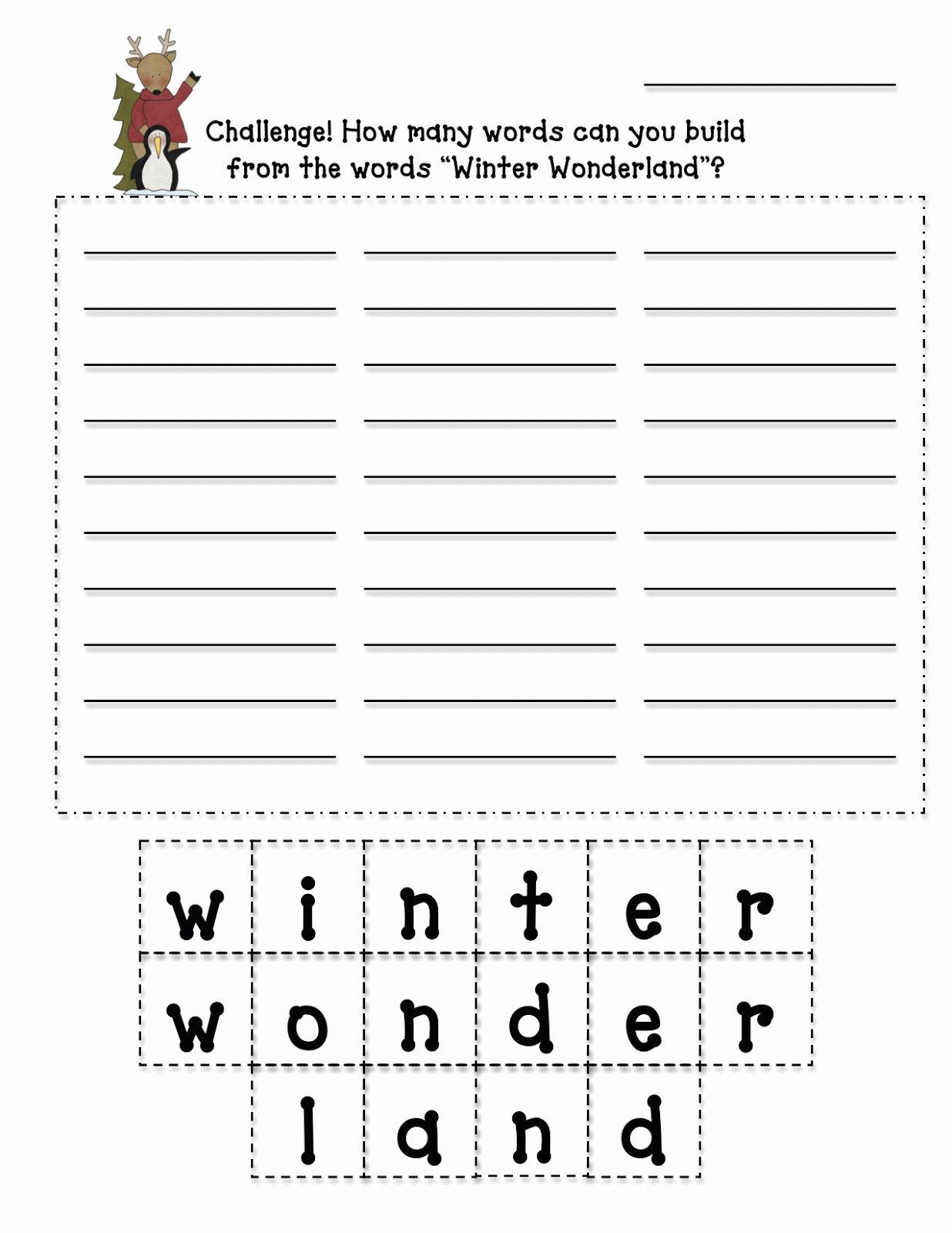 Buzzing about Biography & Winter Word Work Freebie! - Buzzing with Ms. B
