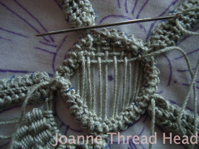 Thread Head: Intermediate Romanian Point Lace Tutorial