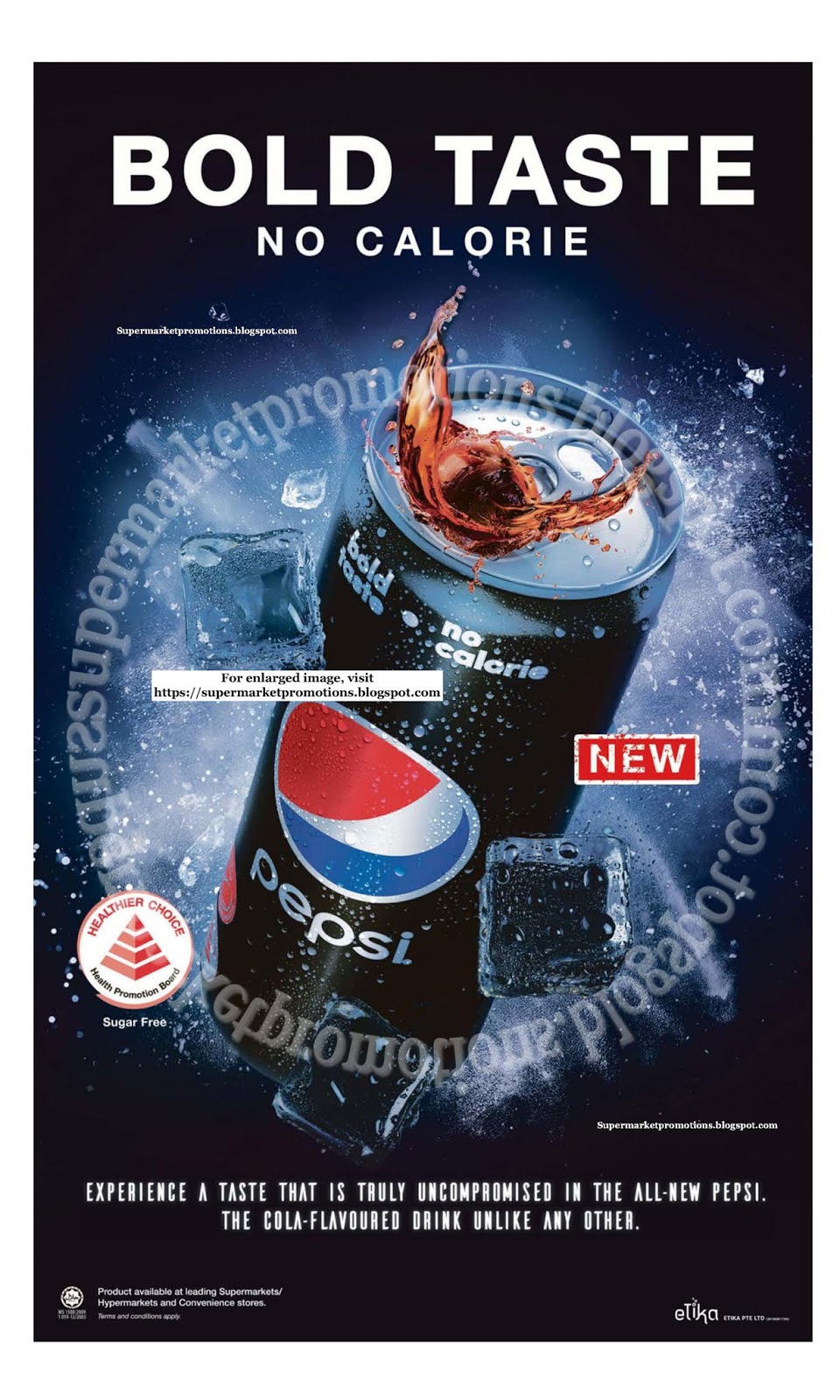 Pepsi New Bold Taste 14 June 2018 ~ Supermarket Promotions