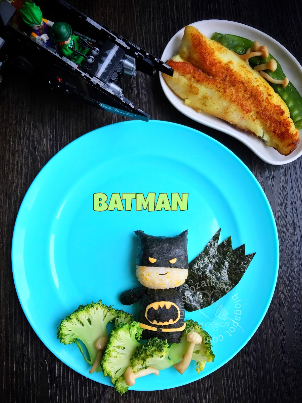 Miki's Food Archives : Batman Onigiri 蝙蝠侠饭团