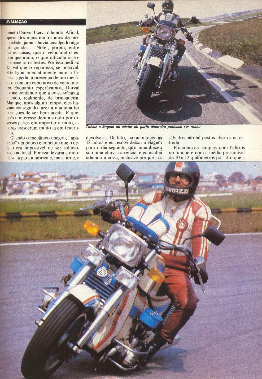 Pumas/Lubisomem 01: Teste da moto Amazonas 1600.