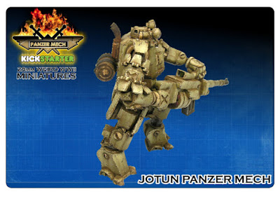 Tabletop Fix: West Wind Productions - Panzer Mech Kickstarter Previews