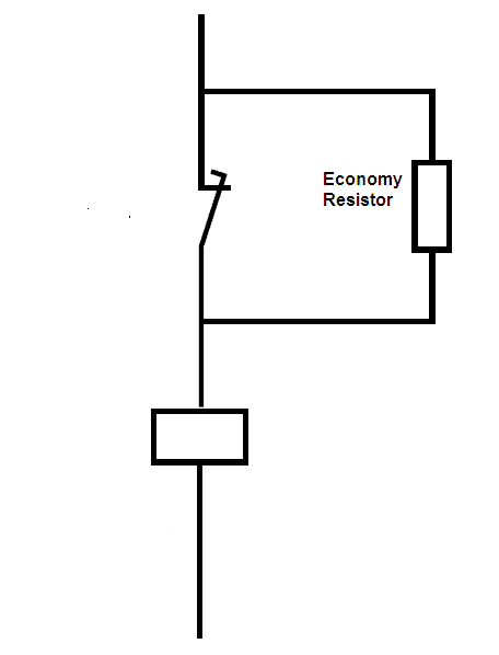 Economy Resistor in DC Coils