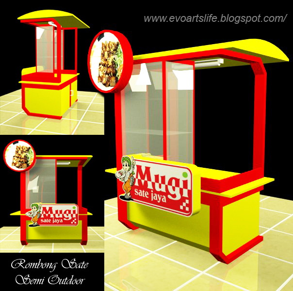 Booth, Rombong, GerobakAll About Art's