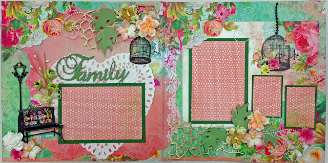 AMAZING GRACE Paper Crafts: Two Family Layouts
