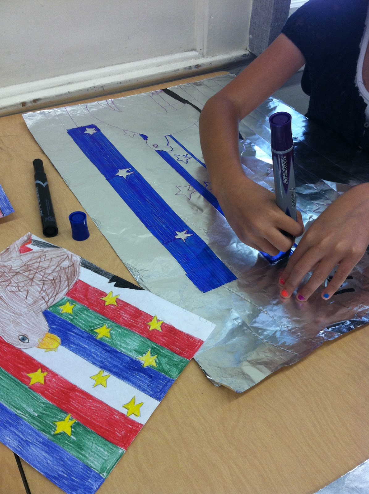 Our Original Colonial Flags | Teaching in Room 6