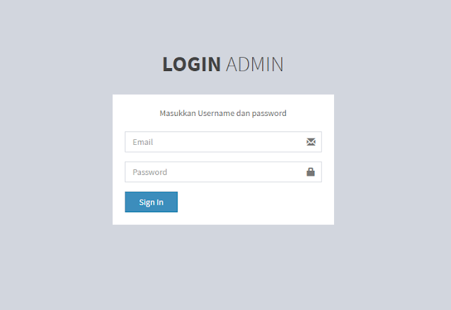 Membuat Login menggunakan Codeigniter dan MySQL - Tutorial CI by WoW