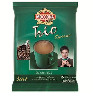 กาแฟ 3in1 เอสเปรสโซ่ (18 กรัมx27 ซอง) Moccona Trio ~ ESPRESSO MARKER