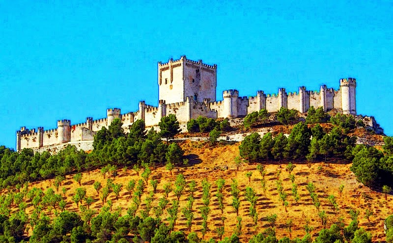 Castillos y Fortalezas de España: Castillo de Peñafiel ( Valladolid )