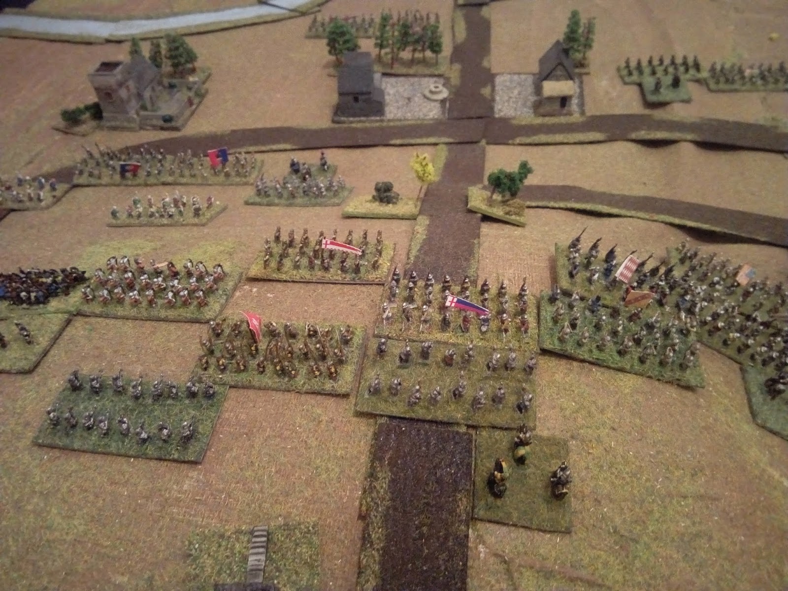 Heretical Gaming: The Battle of Stoke Field 1487 - A DBA Refight