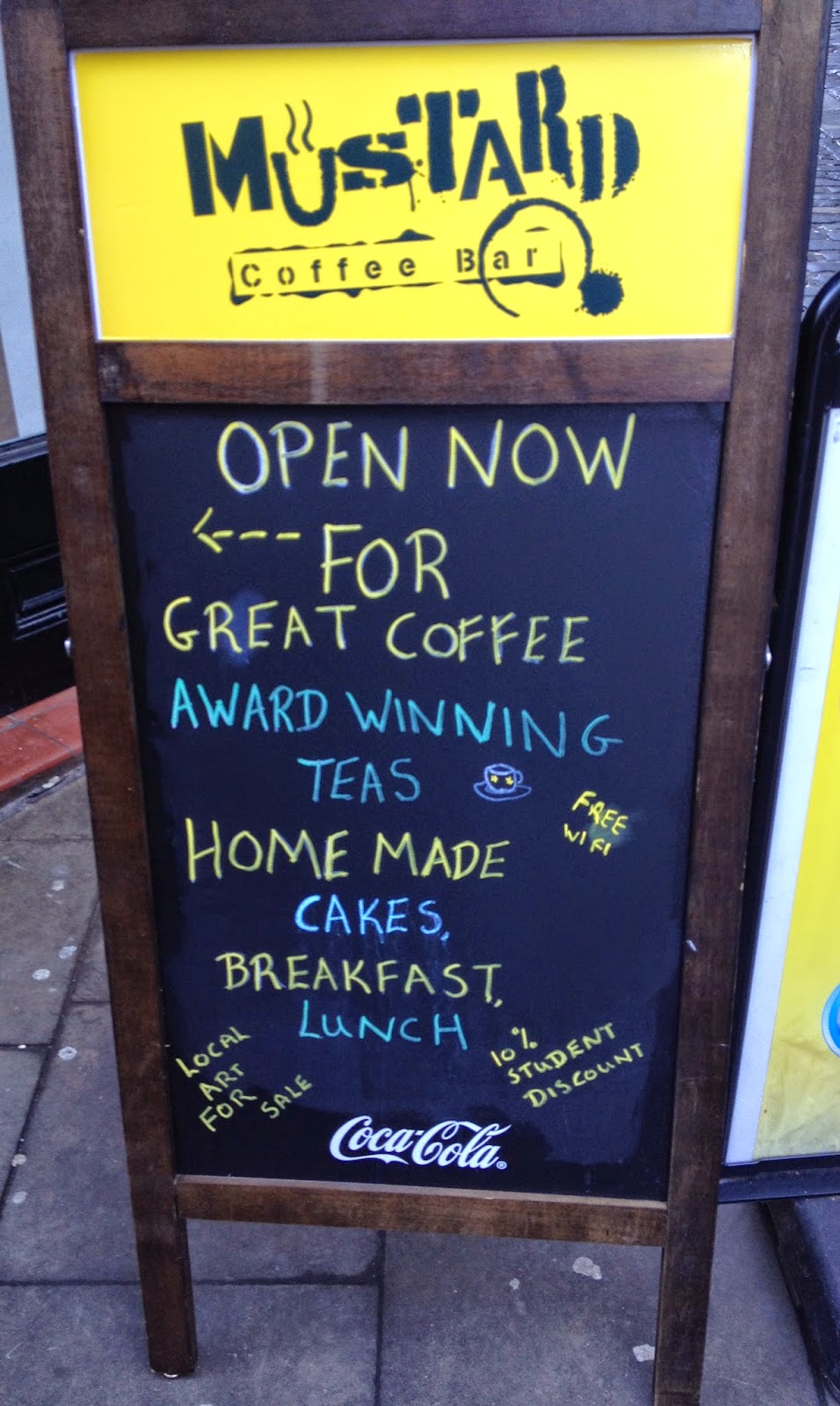 The Fry up Inspector: Mustard Coffee Bar - Norwich