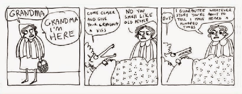 Little Red Riding Hood and Other Wolfish Things: Kate Beaton