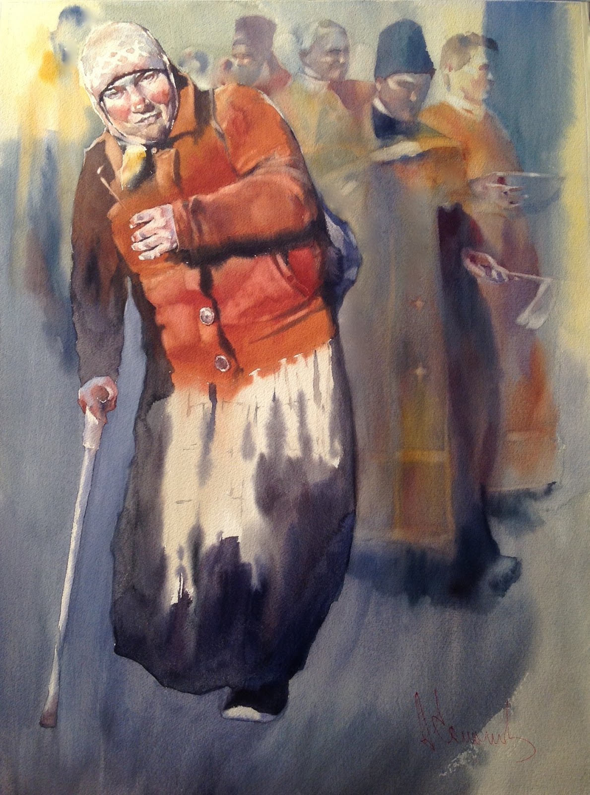 Andrey Esionov / Андрей Есионов, 1963 | Academic Watercolor painter ...