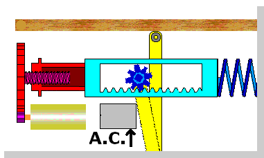 Mechanical Engineering: Swing Door Mechanism - Opening and Auto Closing ...