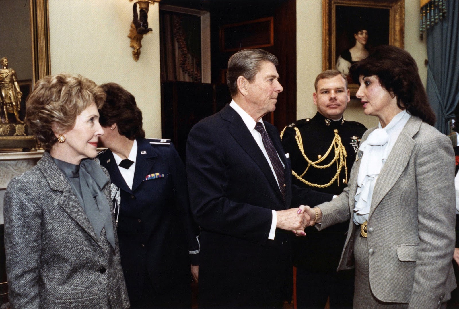 Helgeson's Hikes: White House Military Social Aide: Receiving Line Duty