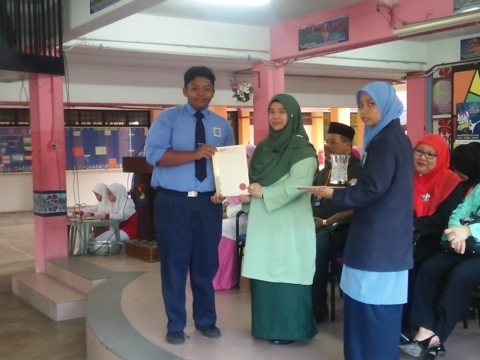 SMK Raja Ali: Perhimpunan Rasmi Yang Dilaksanakan Oleh Pasukan PBSM