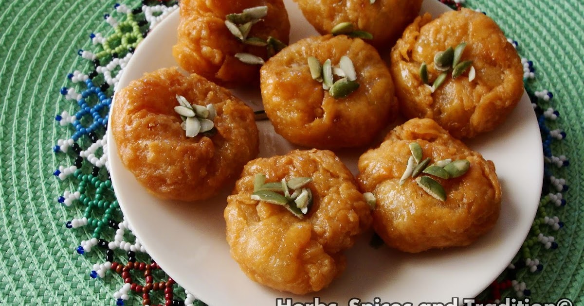 Herbs, Spices and Tradition: Baloo Shahi (Indian styled doughnut)