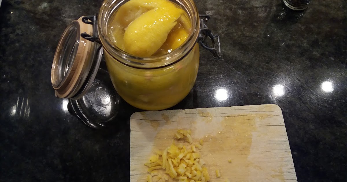 Salt-syltede citroner