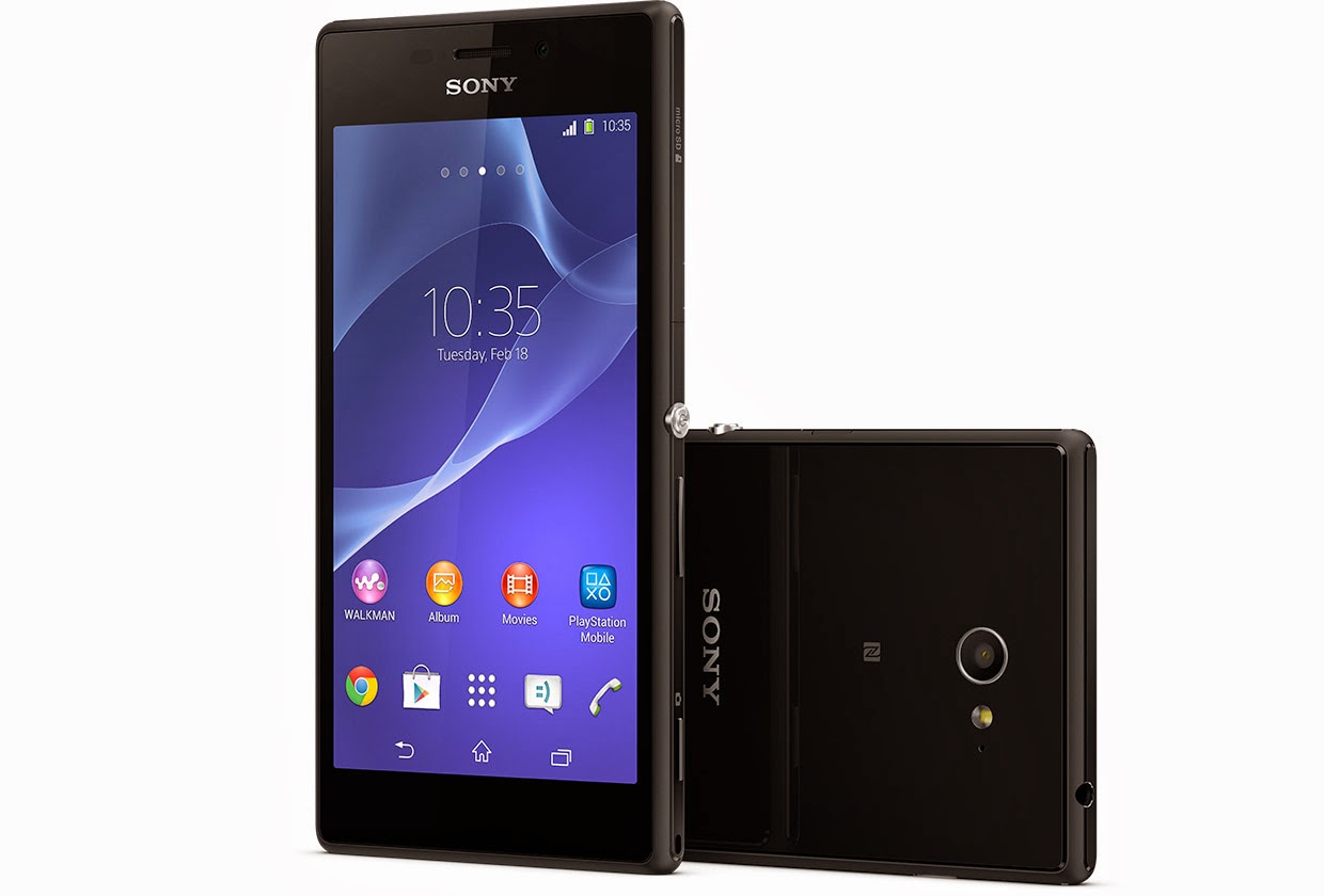 Top Review dan Harga Smartphone Sony Xperia M2 Single dan Dual Simcard ...