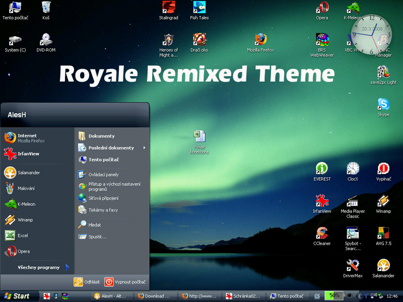 Theme Royale Remixed For Xp - Karan PC
