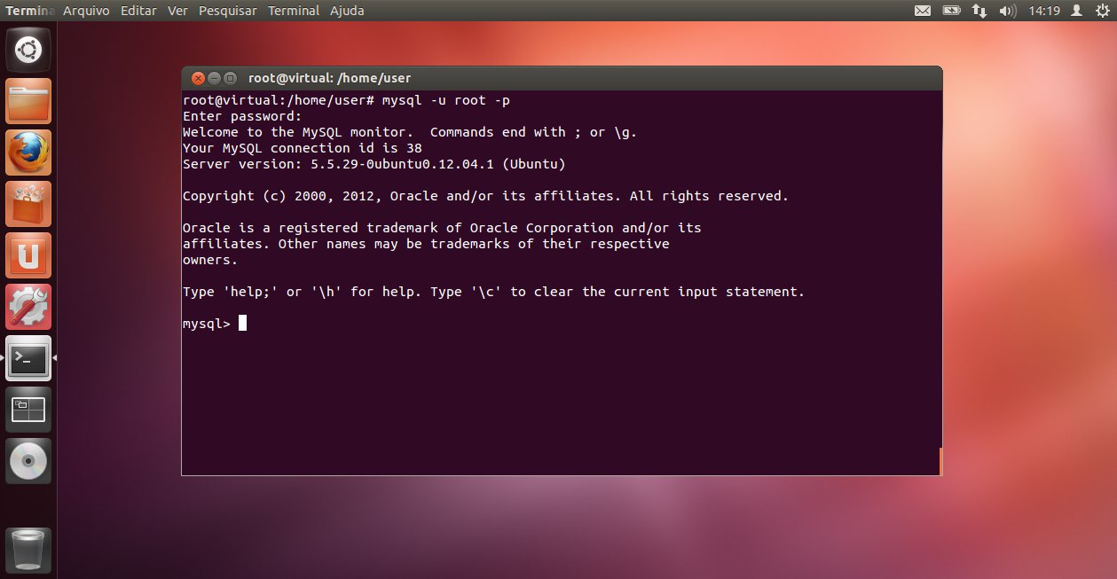 Criando um banco de dados - MySQL ~ Linux e Programação