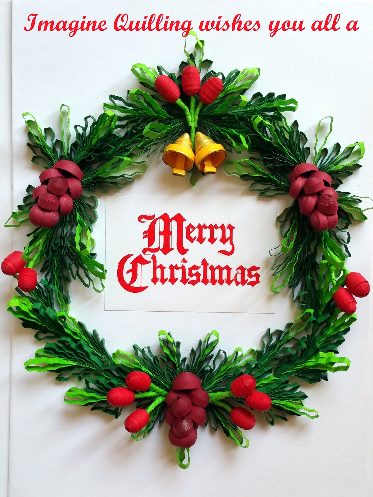 Imagine Quilling: Merry Christmas 2016