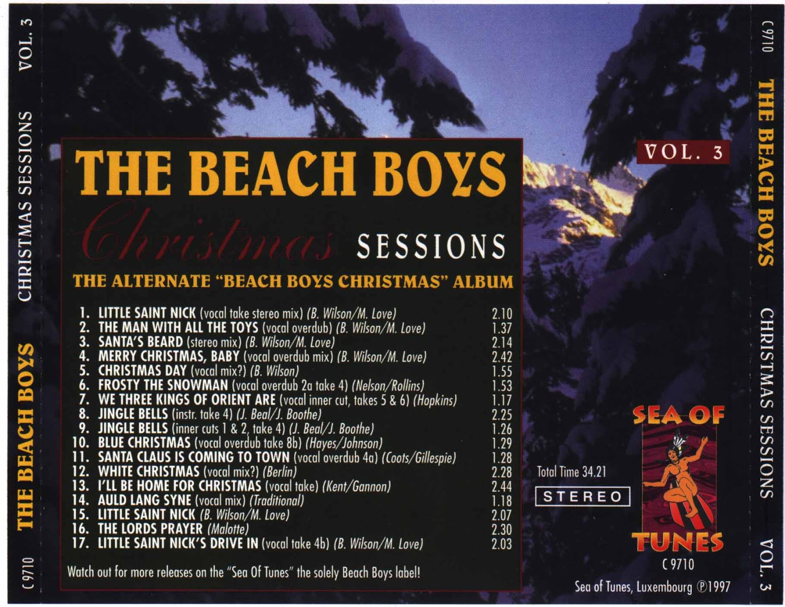 T.U.B.E.: The Beach Boys - Christmas Sessions - Sea Of Tunes (STU/FLAC)