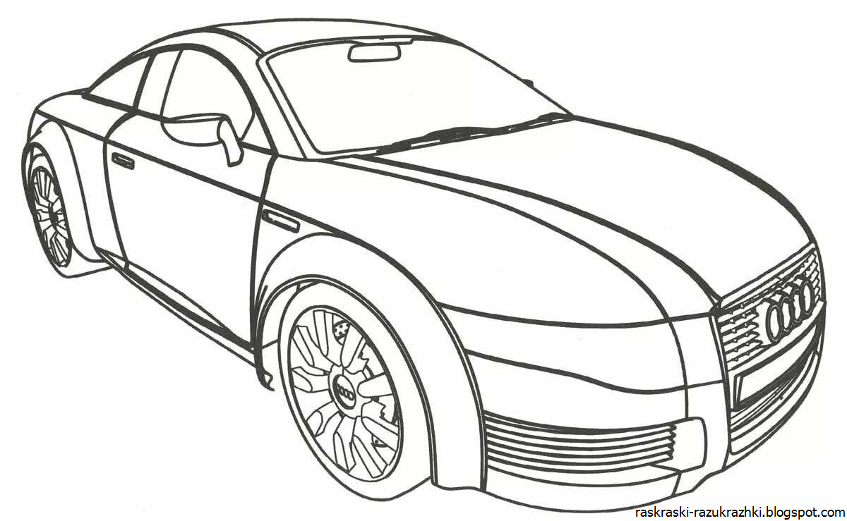 Раскраски Автомобили