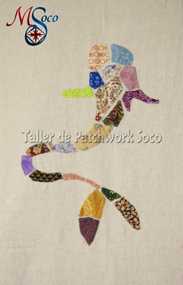 Patchwork Soco: Fotos V Exposición del Taller de Soco: Patchwork A MÁQUINA