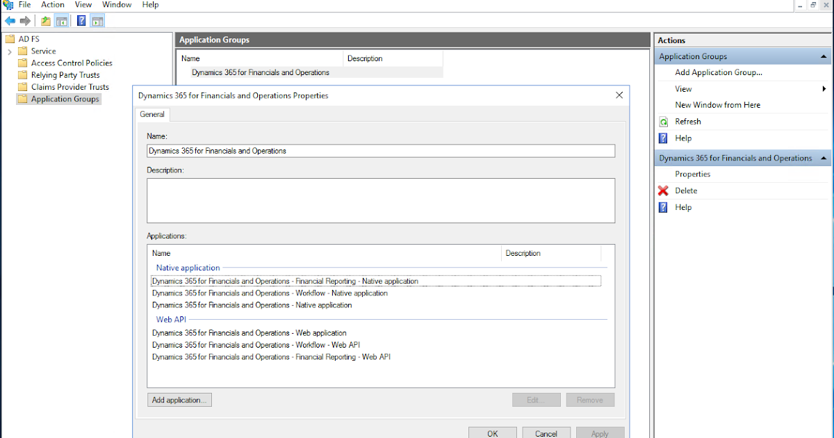 Dynamics AX = Denis Macchinetti: Use the same ADFS Server for multiple ...