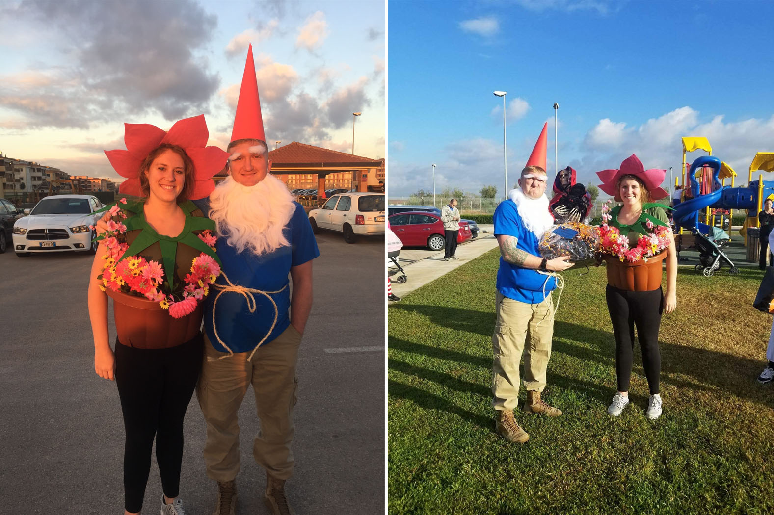 Little Sloth: Garden Gnome, Flower, Bee Family Costume