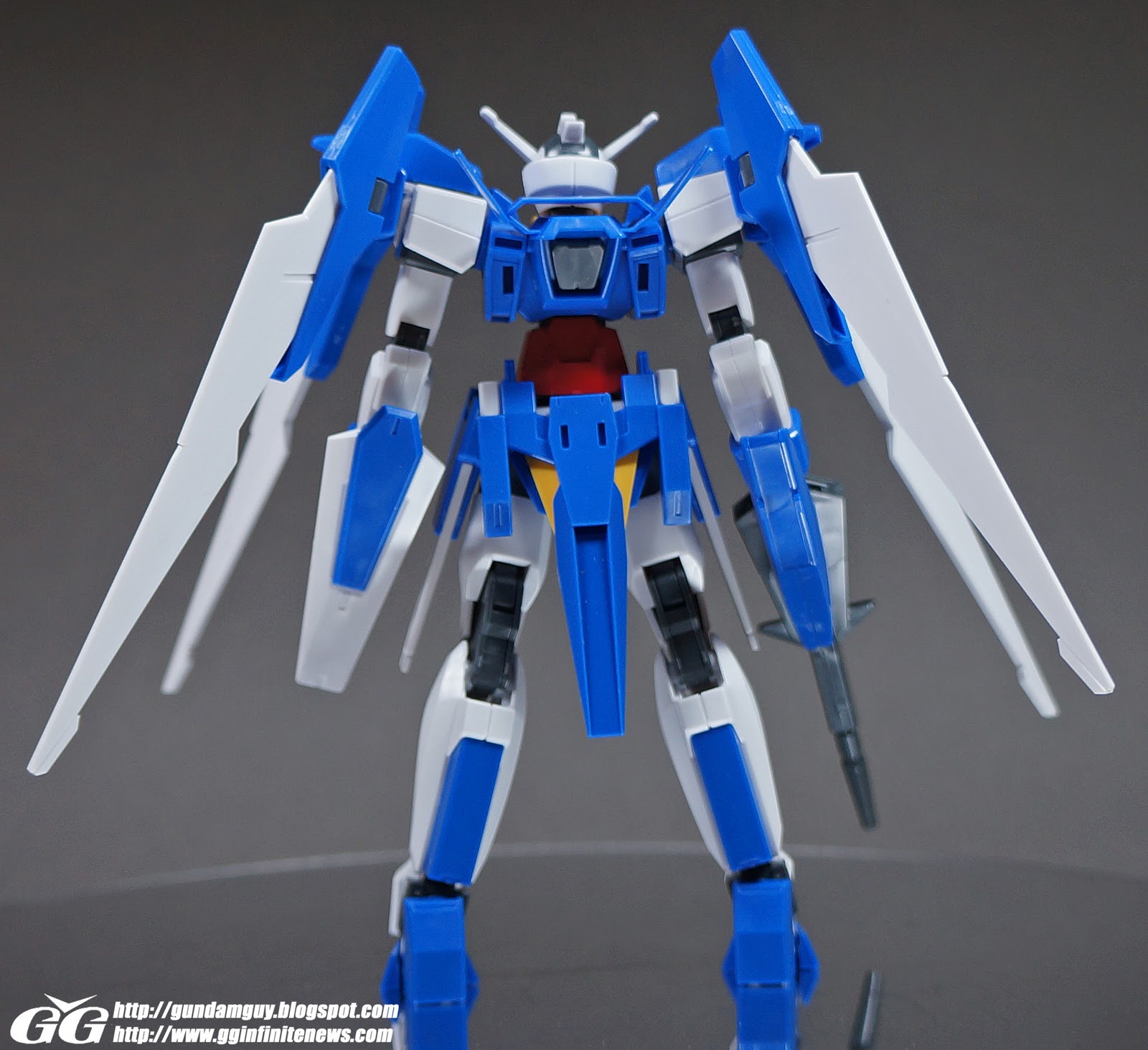 GUNDAM GUY: HG 1/144 Gundam AGE-2 Normal - Review Images by Gundam Guy