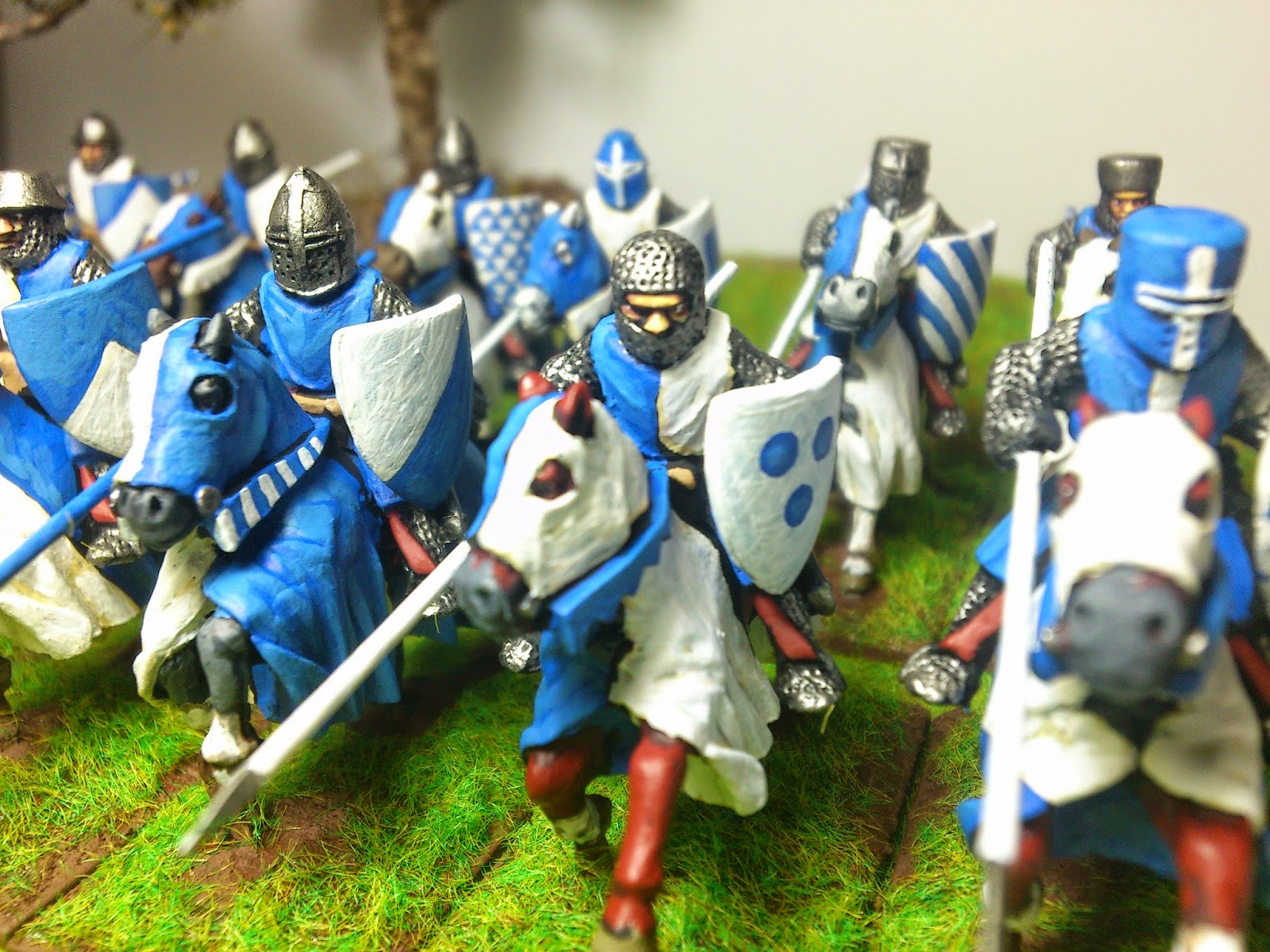 Blood, Fire and Death: Second Baron's War Mounted Knights 28mm