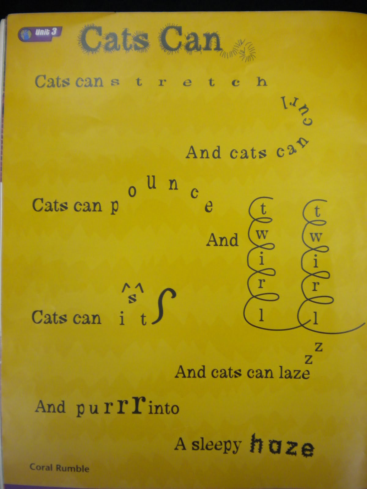 Mrs Elrick's class blog: Calligrams homework