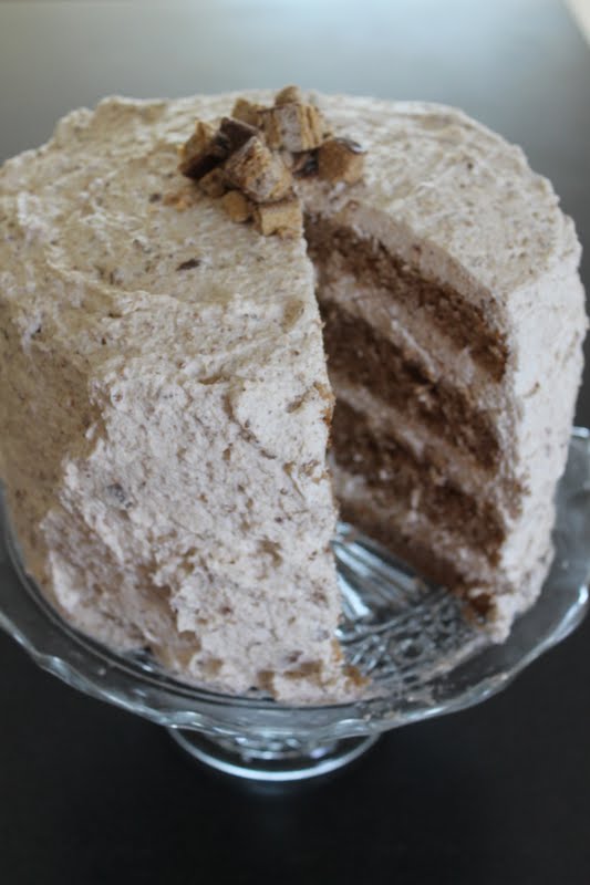 Epic Coffee Crisp Cake–{Twin Dragonfly Designs}