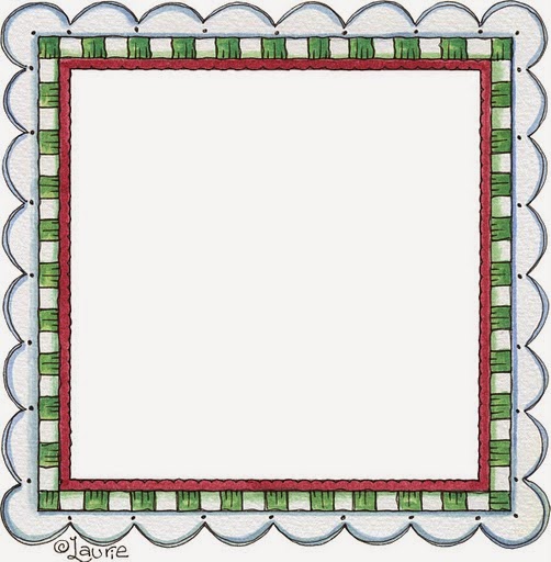 Border with Colored Stripes: Free Printable Frames, Borders and Labels ...
