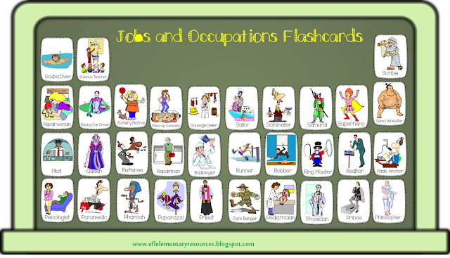 EFL Elementary Teachers: Community Helpers, Jobs and Occupations